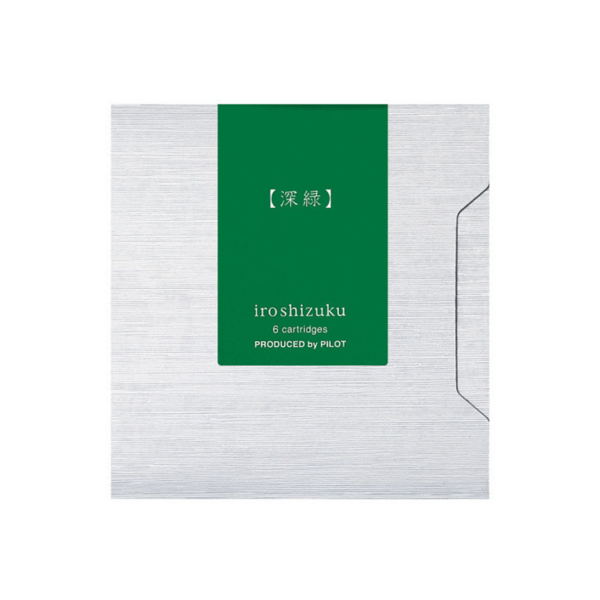 Shin-ryoku (forest green) - Iroshizuku Ink Cartridges by Pilot (Pack o ...