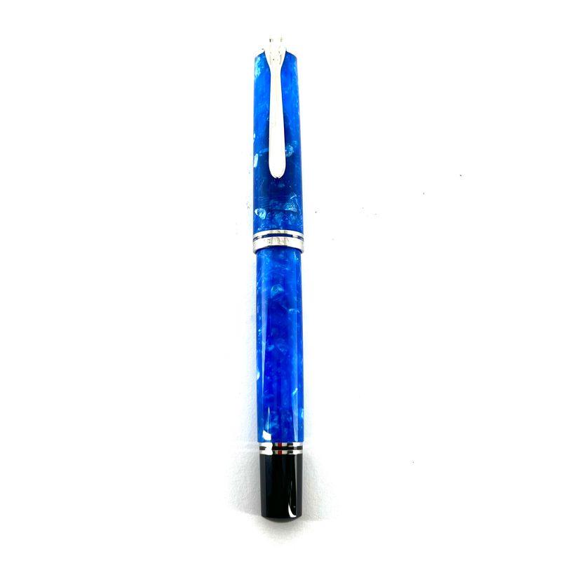 Pelikan Souveran R805 Marbled Blue O Blue Transparent Special Edition ...