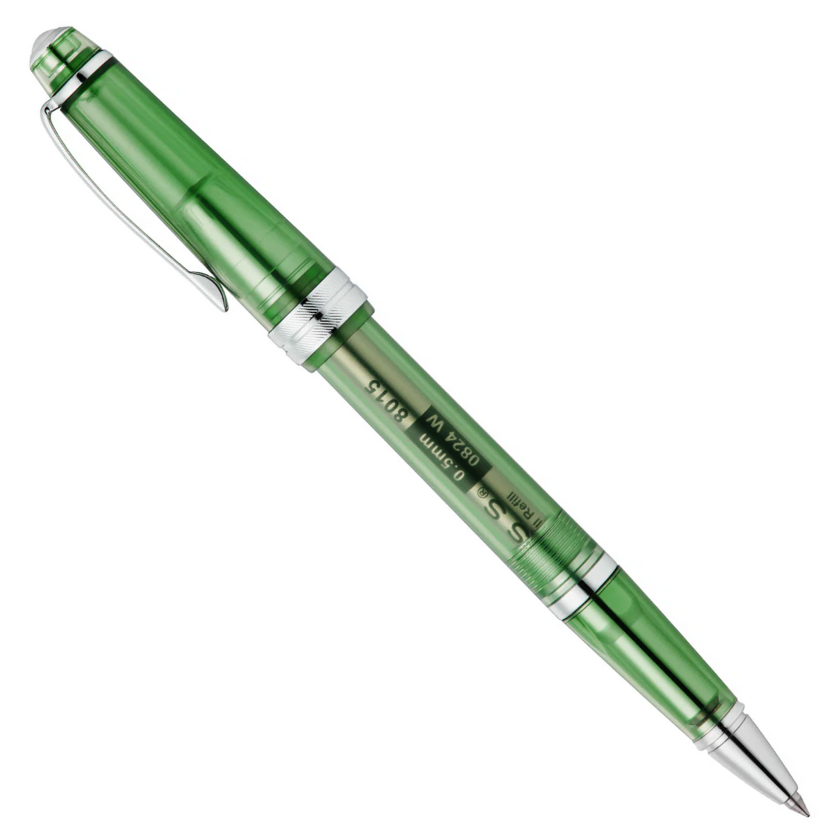 Cross Bailey Light Translucent Green Resin - Rollerball Pen – Fountain ...