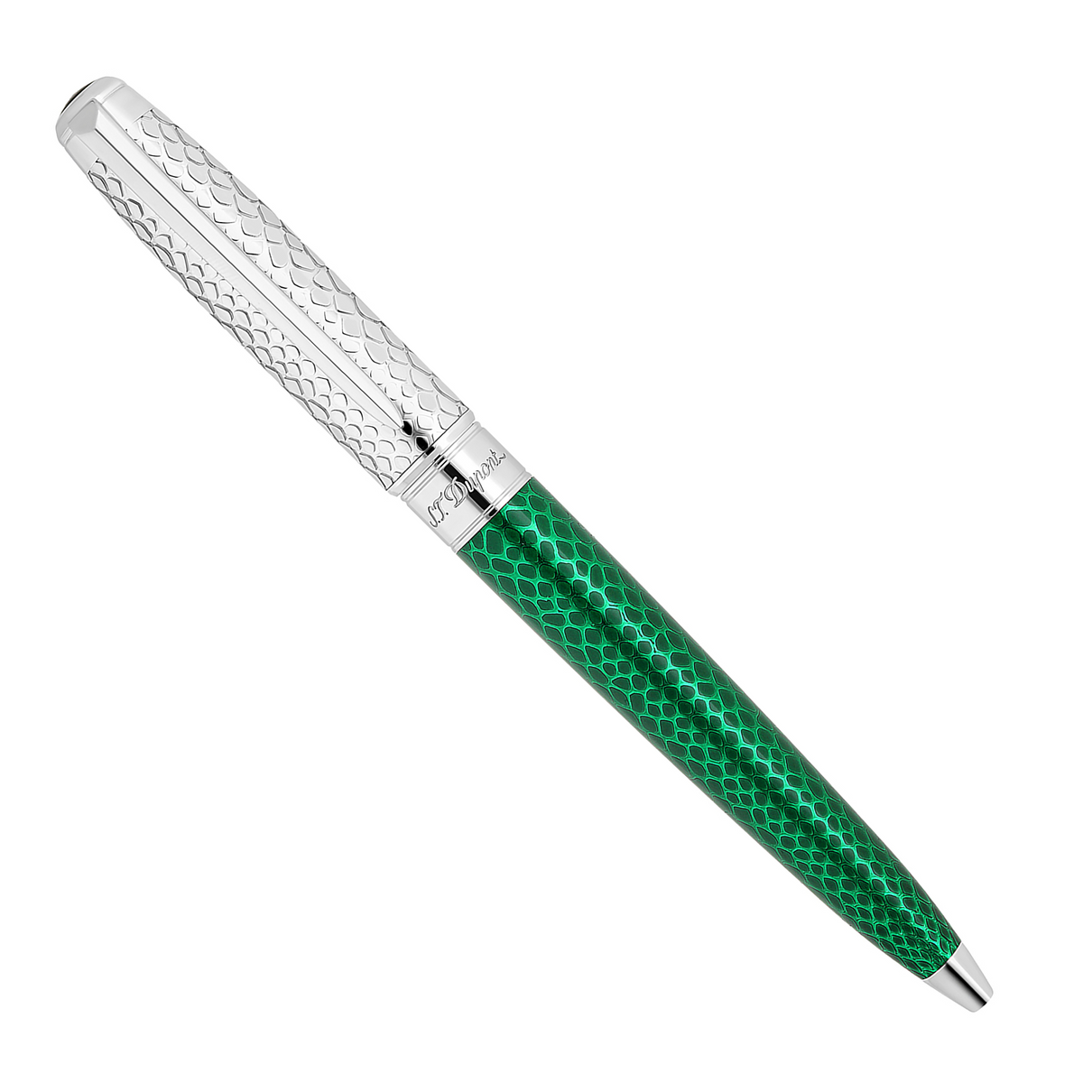 S.T. Dupont Snake Skin Green - Ballpoint Pen – Fountain Pen Hospital