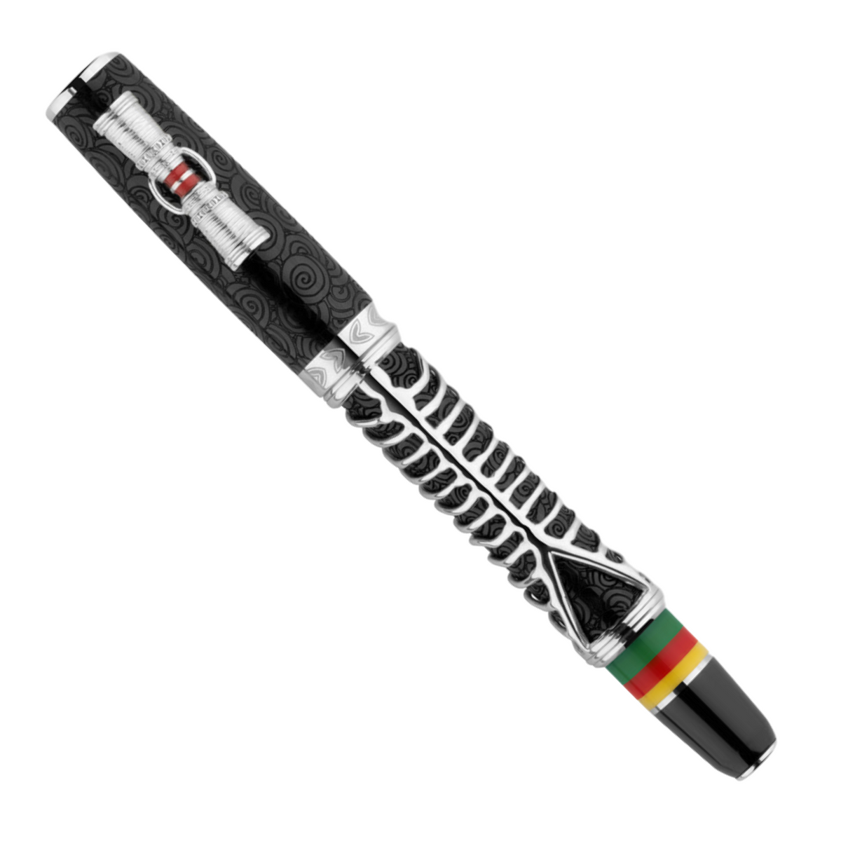 Delta Indigenous People Simbu Silver Trim Rollerball L.E. – Fountain ...