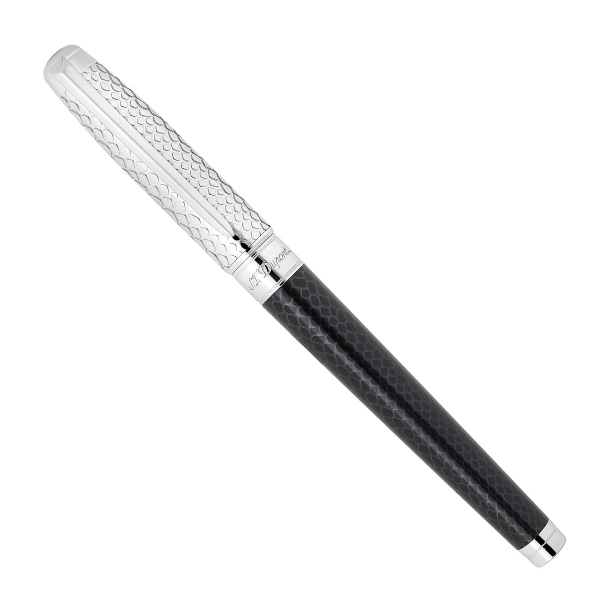 S.T. Dupont Snake Skin Black - Fountain Pen – Fountain Pen Hospital