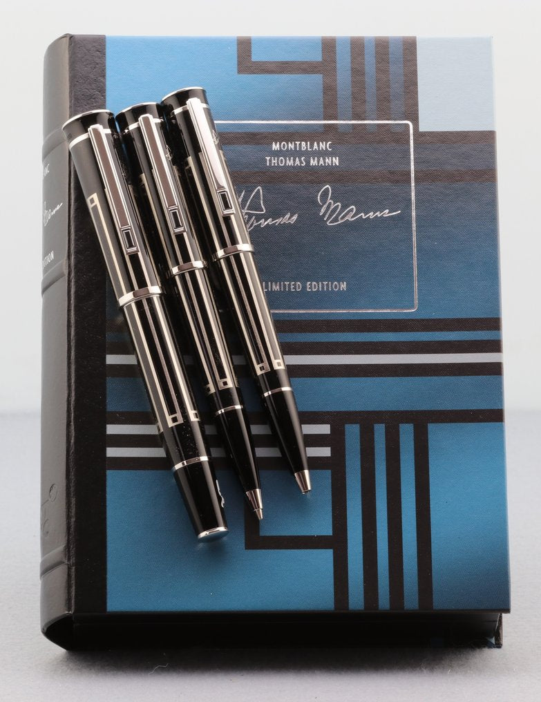 Montblanc Thomas Mann Writer Series Limited Edition SEALED 3- PIECE SE ...