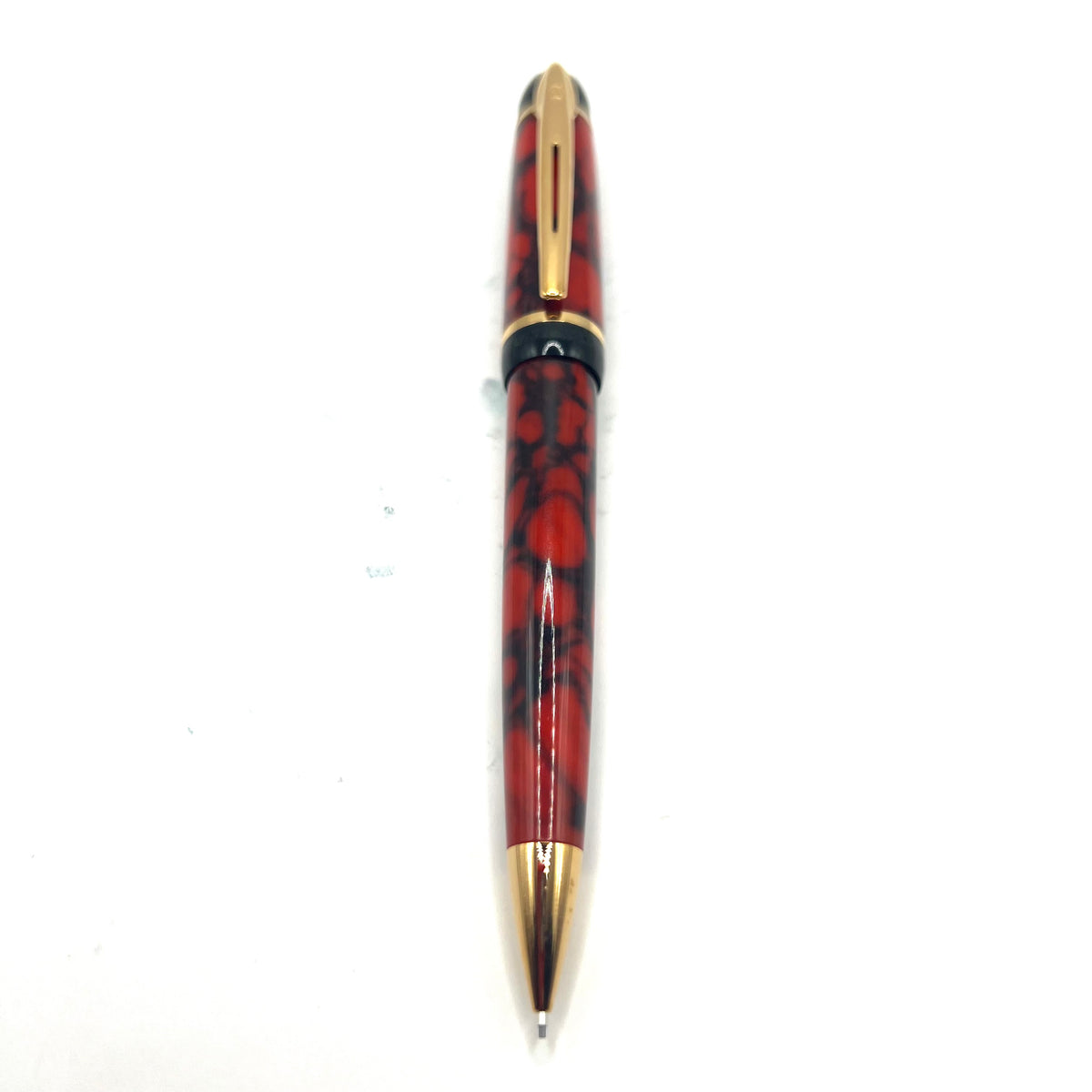 Waterman Phileas Red/Black Marble (Second Generation) Mechanical Penci ...