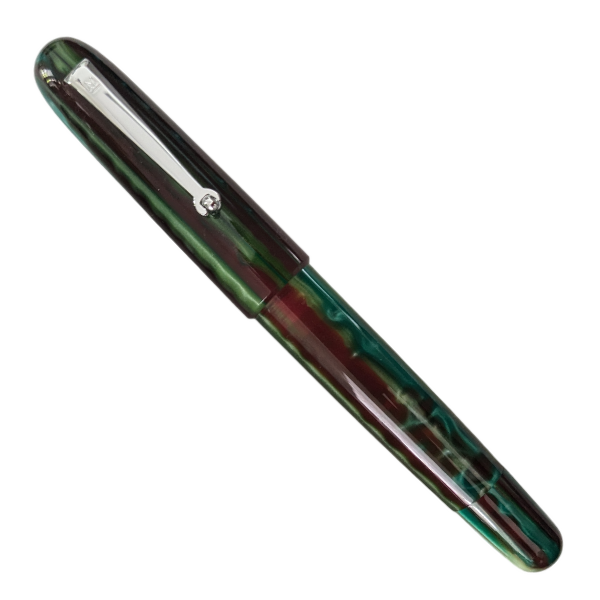 Molteni M71 Green Line Rhodium Fountain Pen – Fountain Pen Hospital