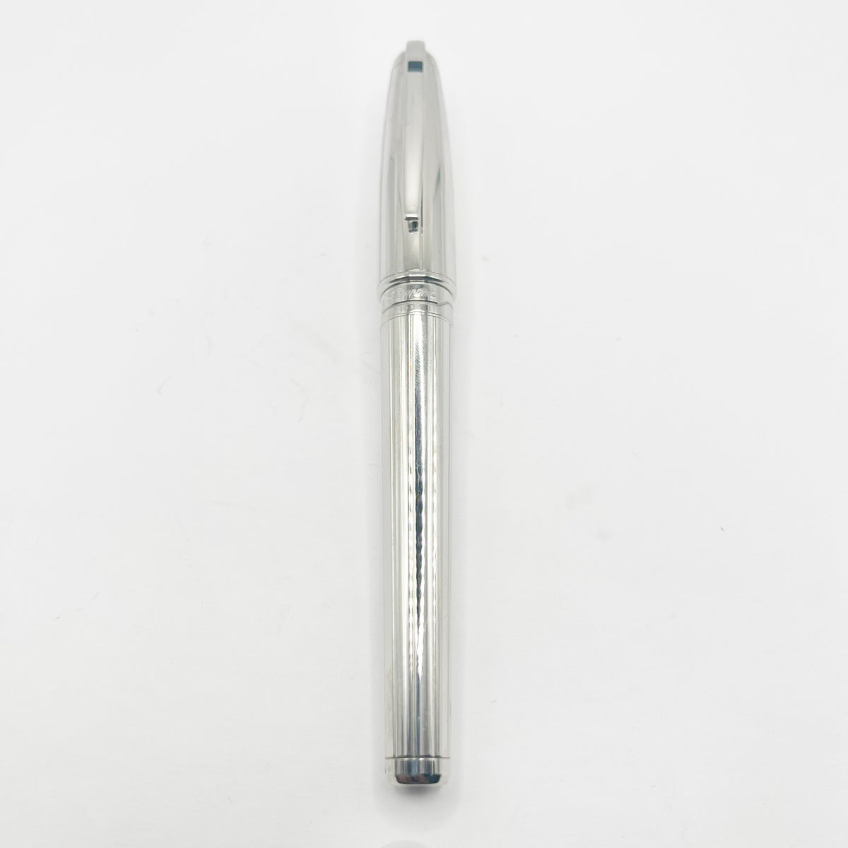 S. T. Dupont Orpheo (Largest Size) Palladium Plated Fountain Pen - Fin ...