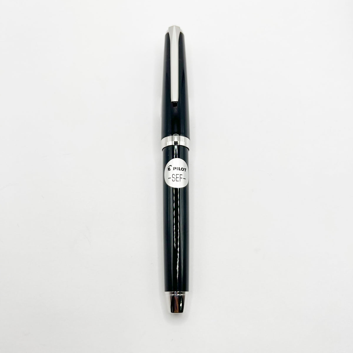 Pilot Falcon II Metal Black Fountain Pen - Semi-Flex Extra Fine 14kt G ...