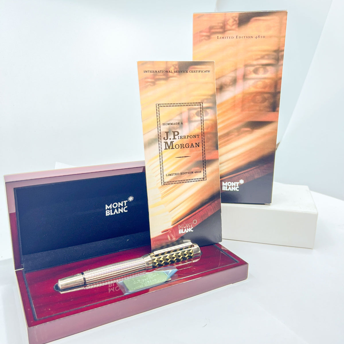 Montblanc J. P. Morgan Patron of the Arts Limited Edition Fountain Pen ...