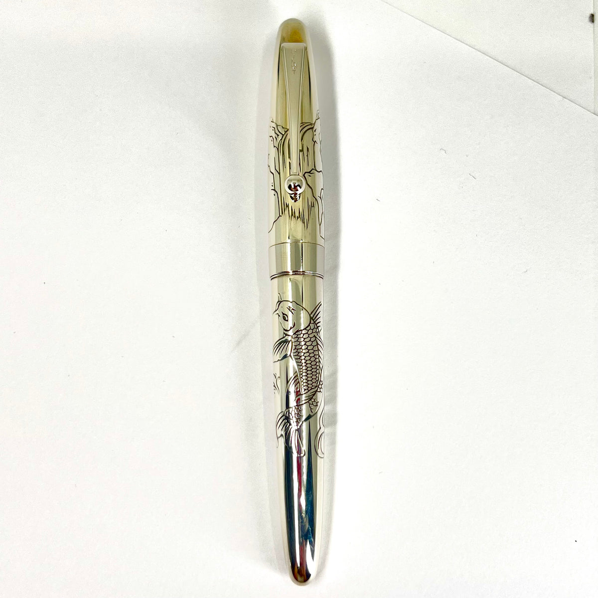 Pilot Sterling Silver Carp Fish Rollerball – Fountain Pen Hospital