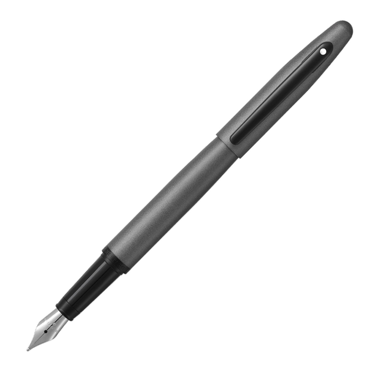 Sheaffer VFM Matte Grey w/Matte Black Trim - Fountain Pen – Fountain ...