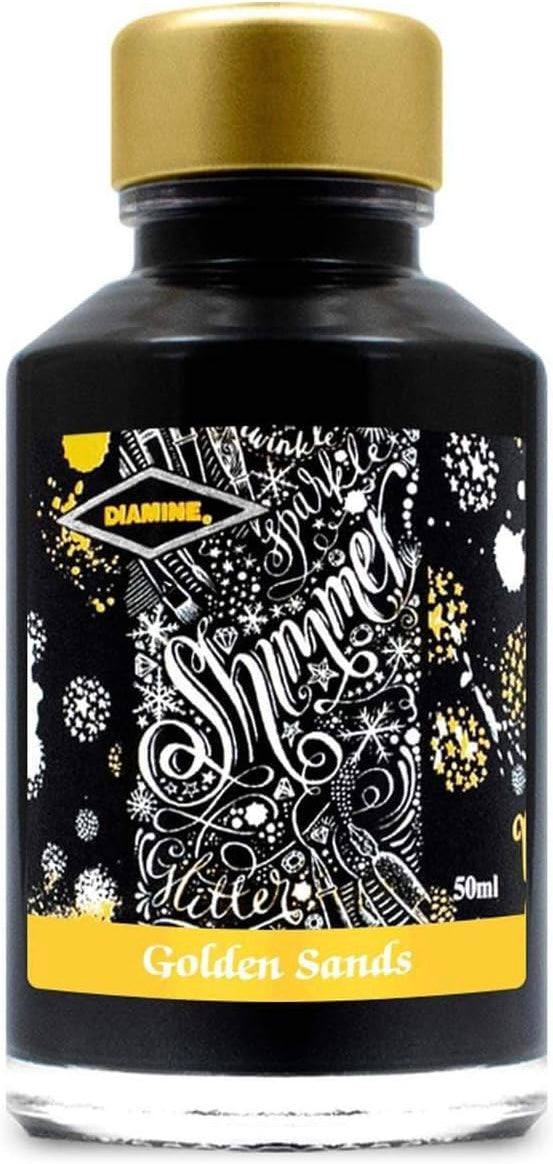 Diamine Ink Shimmer Golden Sands 50ml – Fountain Pen Hospital