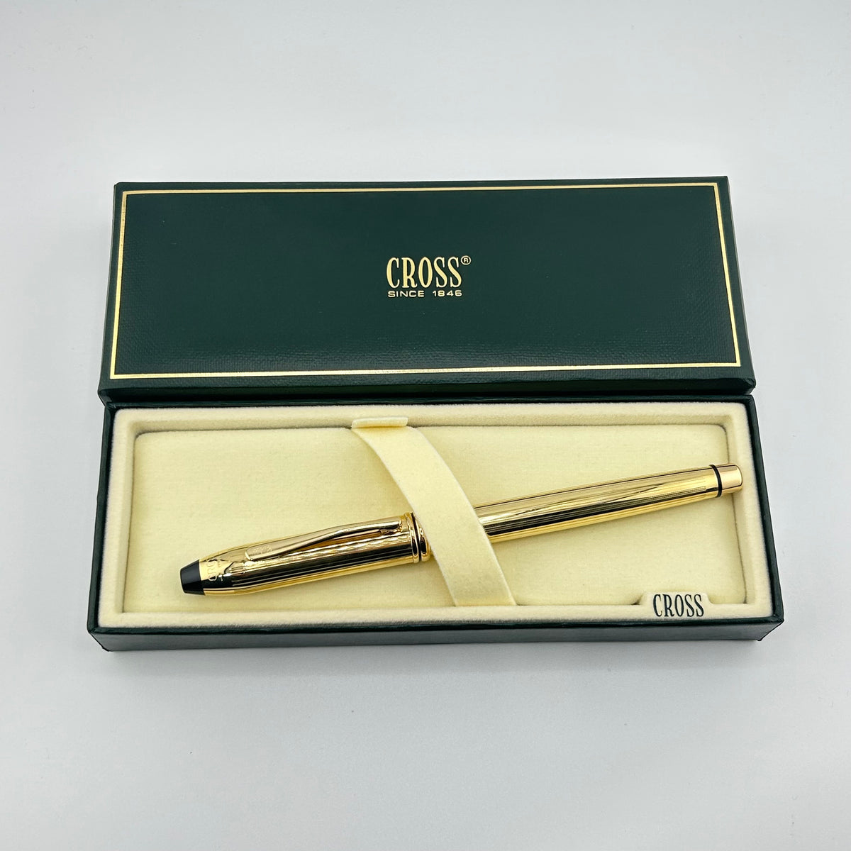 Cross Townsend Gold Plated - Made in USA circa 1990 - Roller Ball ...
