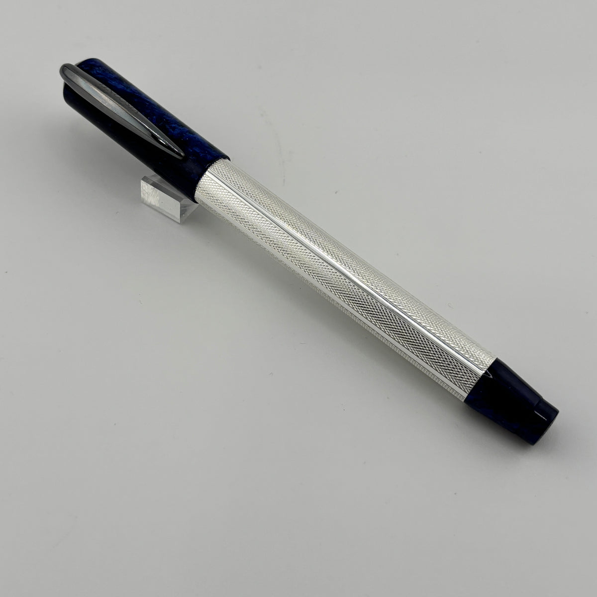 Visconti Rinascimento Silver & Blue Dust - Fountain Pen – Fountain Pen ...