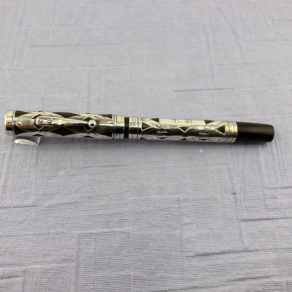 Waterman 452 Sterling Silver Overlays - Fountain Pen circa 1920 ...
