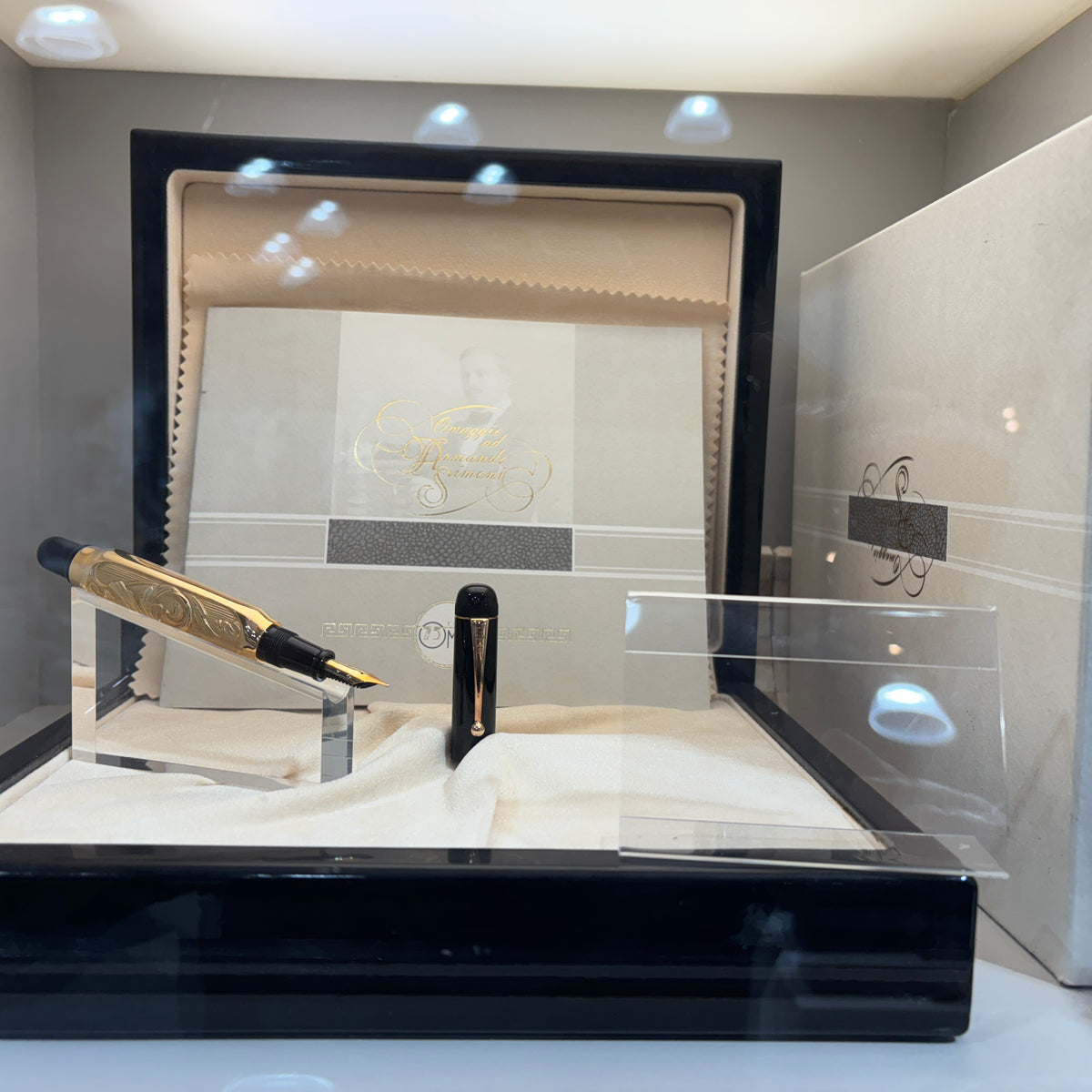 Omas " The Doctor Pen " Solid Gold 18K750 Fountain Pen - The grail for ...