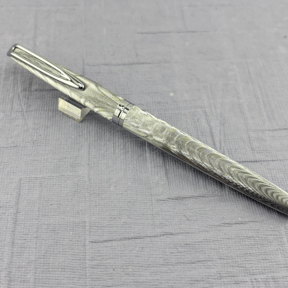 Waterman CF Silver Plaque Moire Fountain Pen – Fountain Pen Hospital