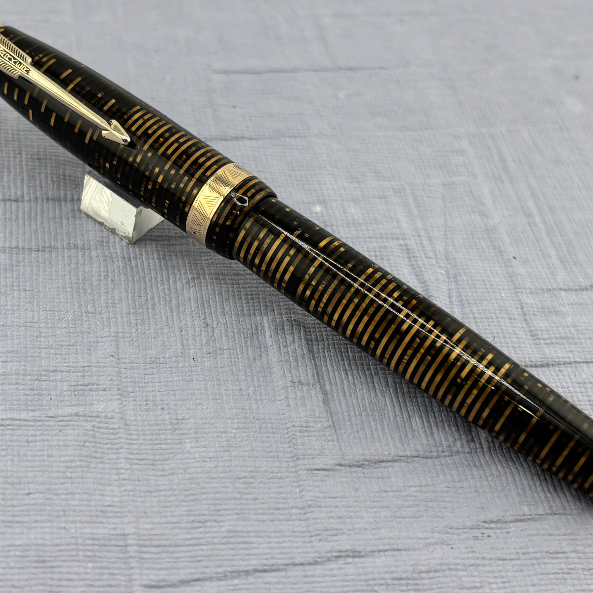 Parker Vacumatic Standard Brown Split Arrow Diamond clip - Fountain Pe ...