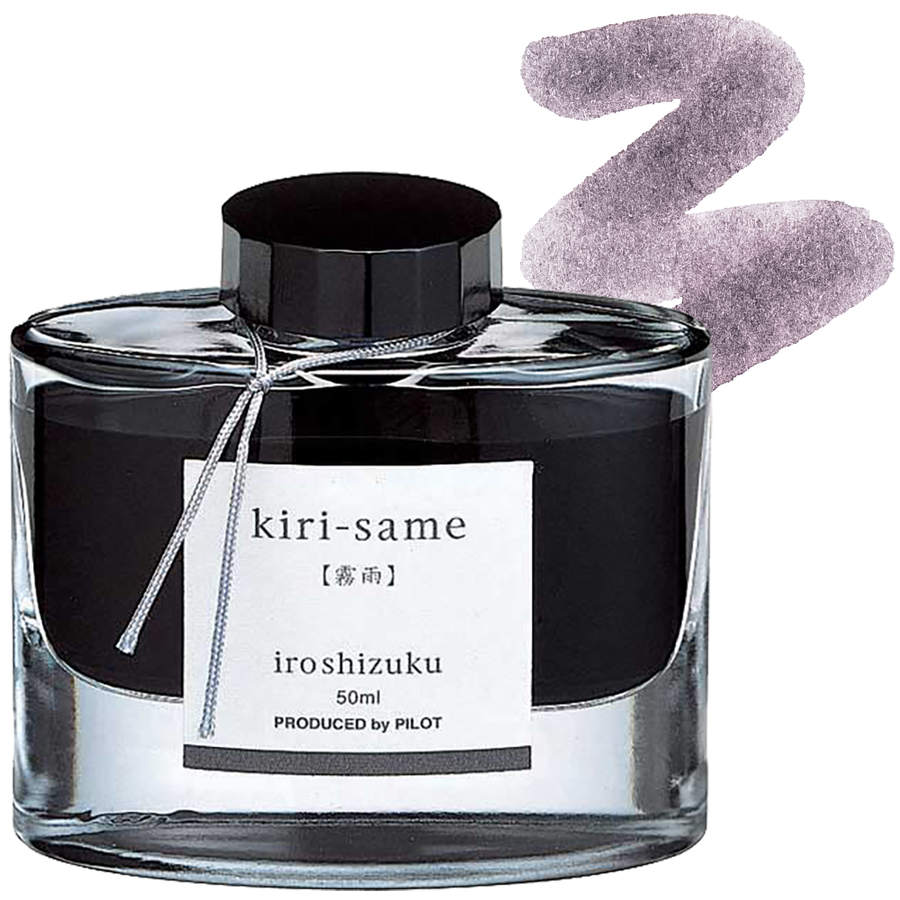 Kiri-Same (Grey Autumn Shower) - Iroshizuku Ink by Pilot – Fountain Pen ...