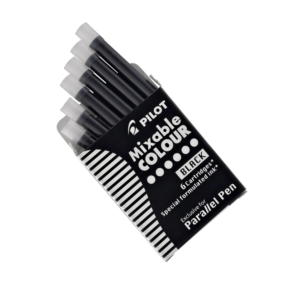 Pilot Parallel Ink Cartridges in Black (Pack of 6) – Fountain Pen Hospital