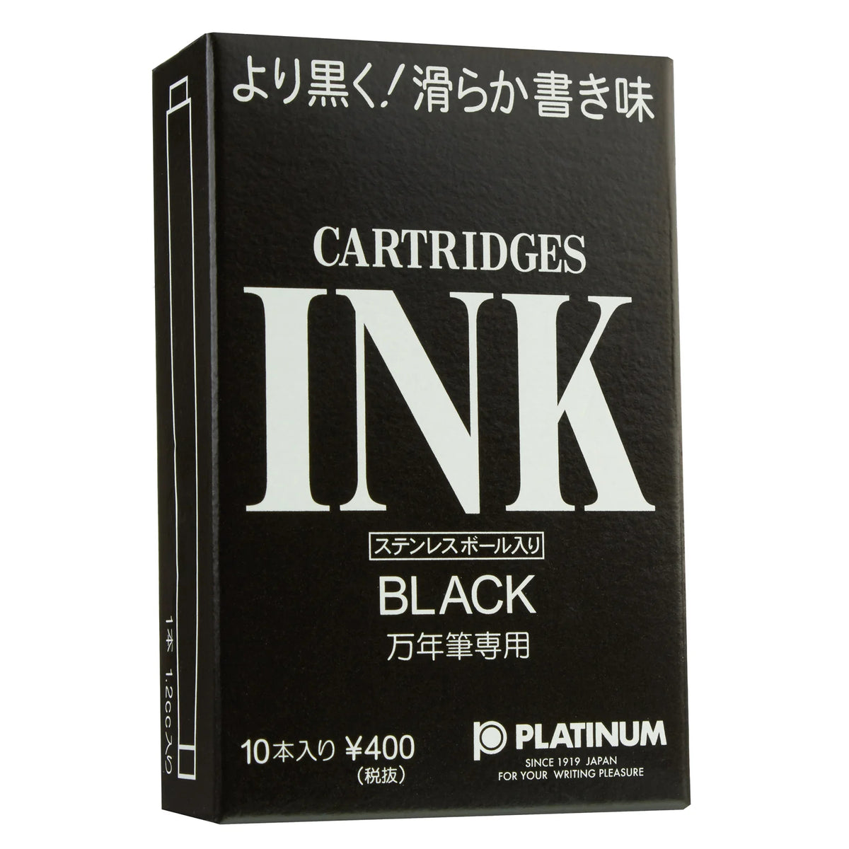 Platinum Black Ink Cartridges 10 Pack – Fountain Pen Hospital