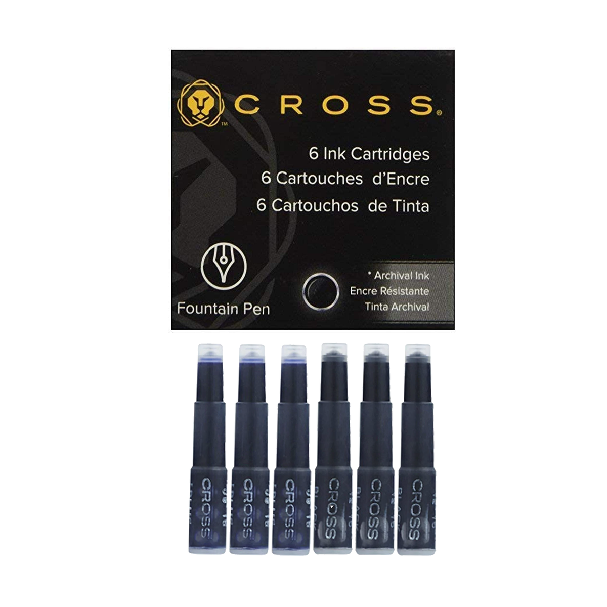 Cross Ink Cartridges 6 Pack – Fountain Pen Hospital