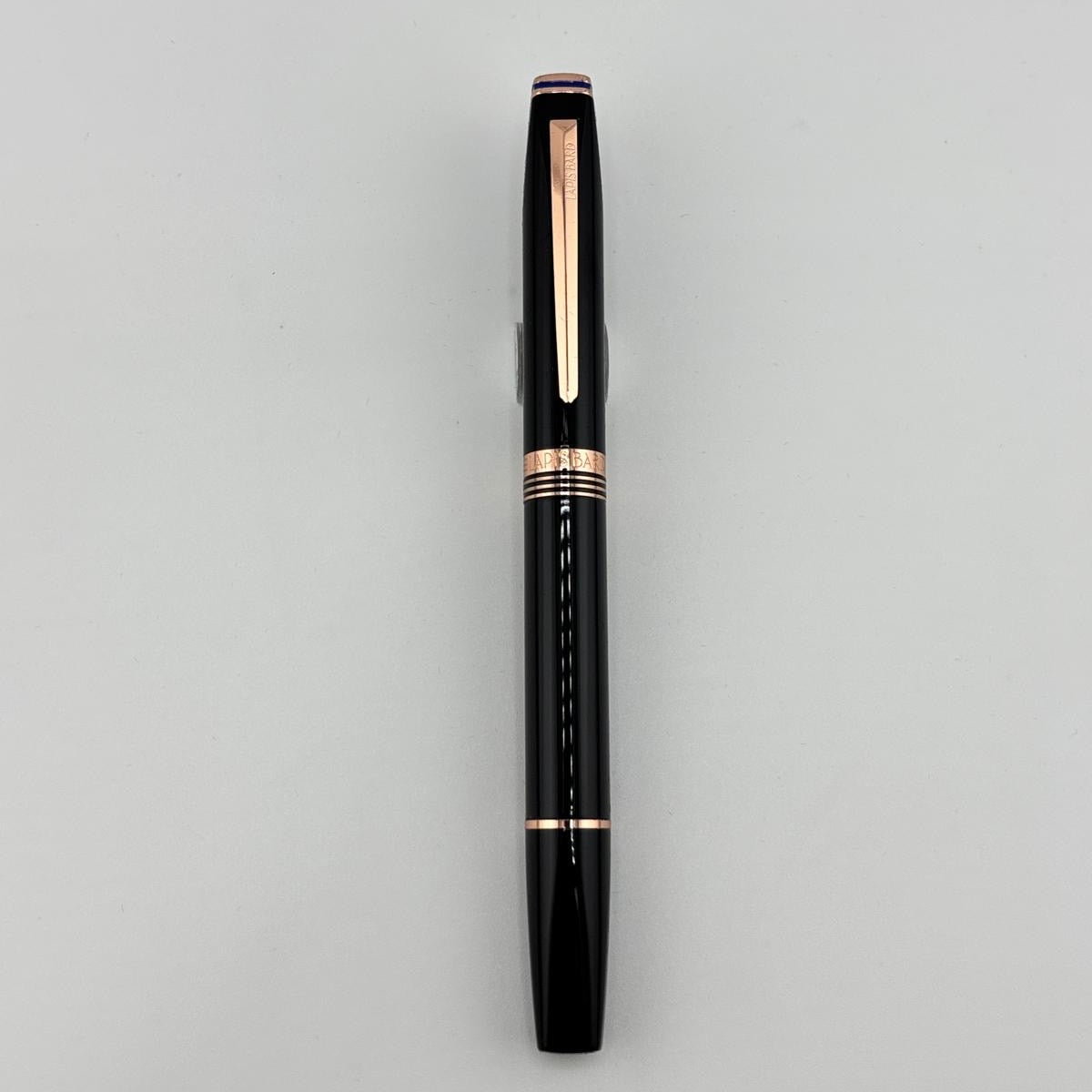 Lapis Bart England Black lacquer square ends - Fountain Pen – Fountain ...
